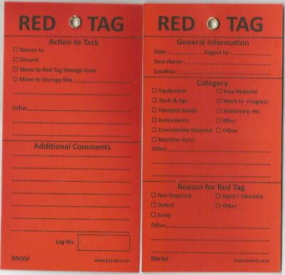 Red Tag Action Kit - Available buy online at Breval