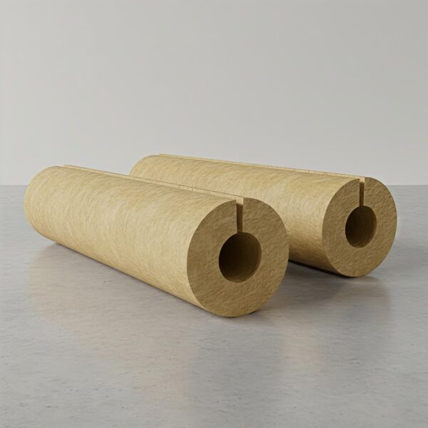 Rockwool Pipe Section | High-Temperature Thermal Insulation